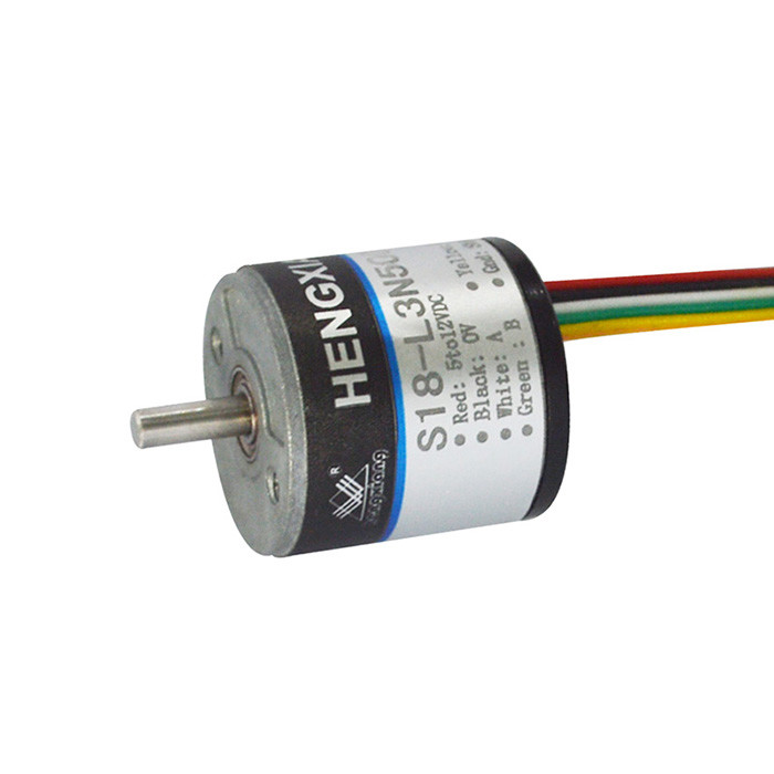 Solid Shaft 2.5mm Miniatur Rotary Encoder, ABZ Phase Resolution 360 ...