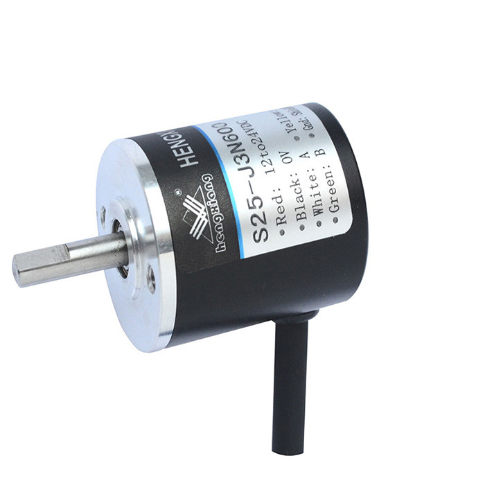 IP50 Miniatur Rotary Encoder, Cnc Rotary Encoder Mini Shaft 4mm Tegangan Output